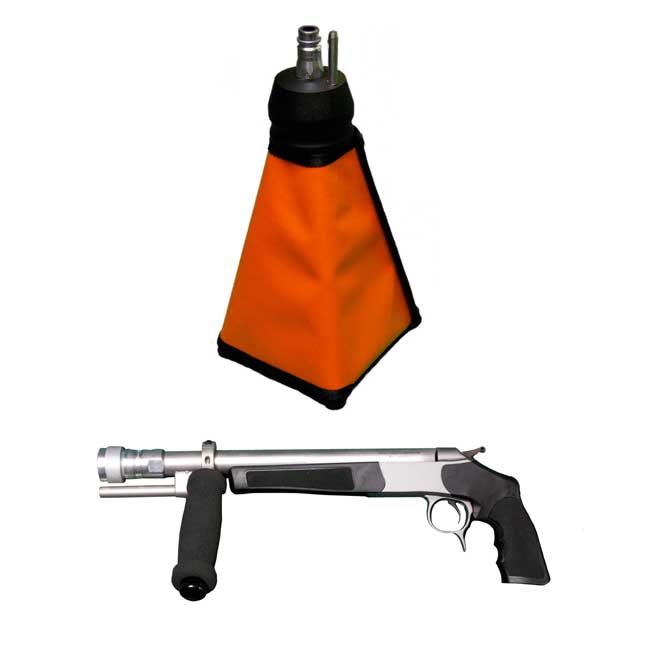 Complete Net Gun System in Two Parts.